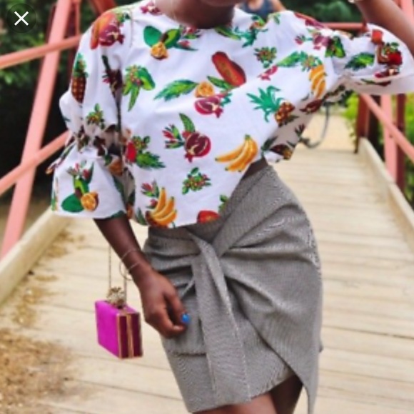 Zara | Tops | Zara Fruit Top | Poshmark